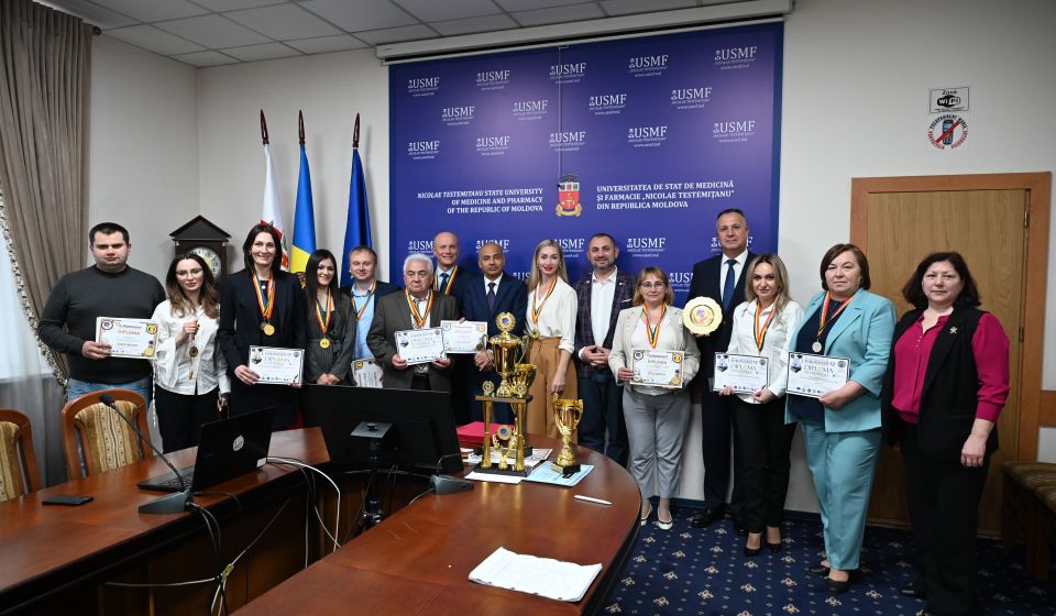 USMF „Nicolae Testemițanu” a obținut Marele Premiu la „Euroinvent”-2025 ...